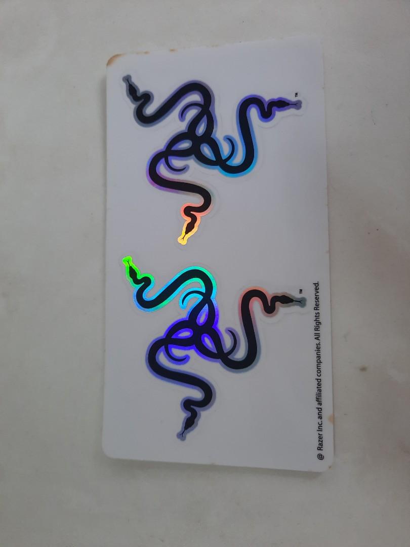 Razer stickers, Everything Else on Carousell
