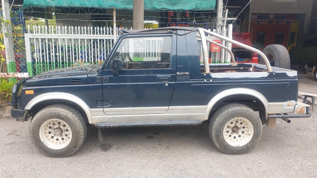Roll Bar Suzuki Jimny 413 White steel, Auto Accessories on Carousell