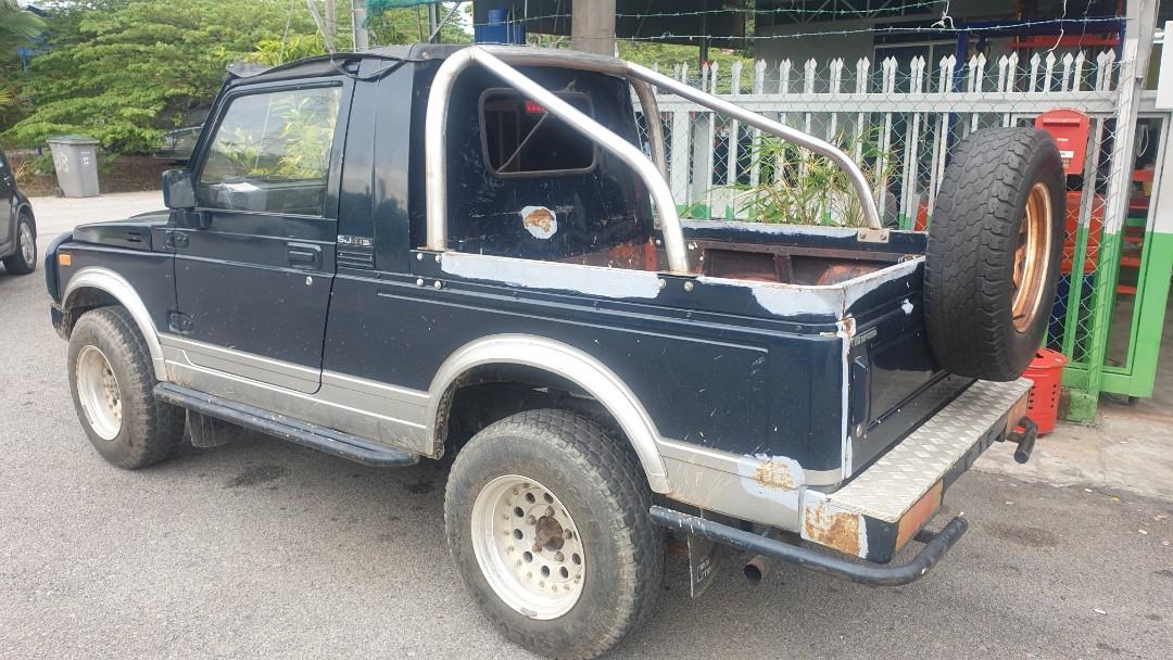 Roll Bar Suzuki Jimny 413 White steel, Auto Accessories on Carousell