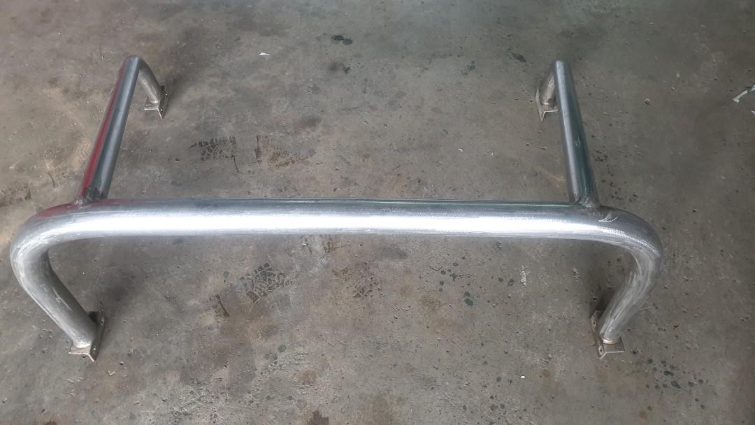 Roll Bar Suzuki Jimny 413 White steel, Auto Accessories on Carousell