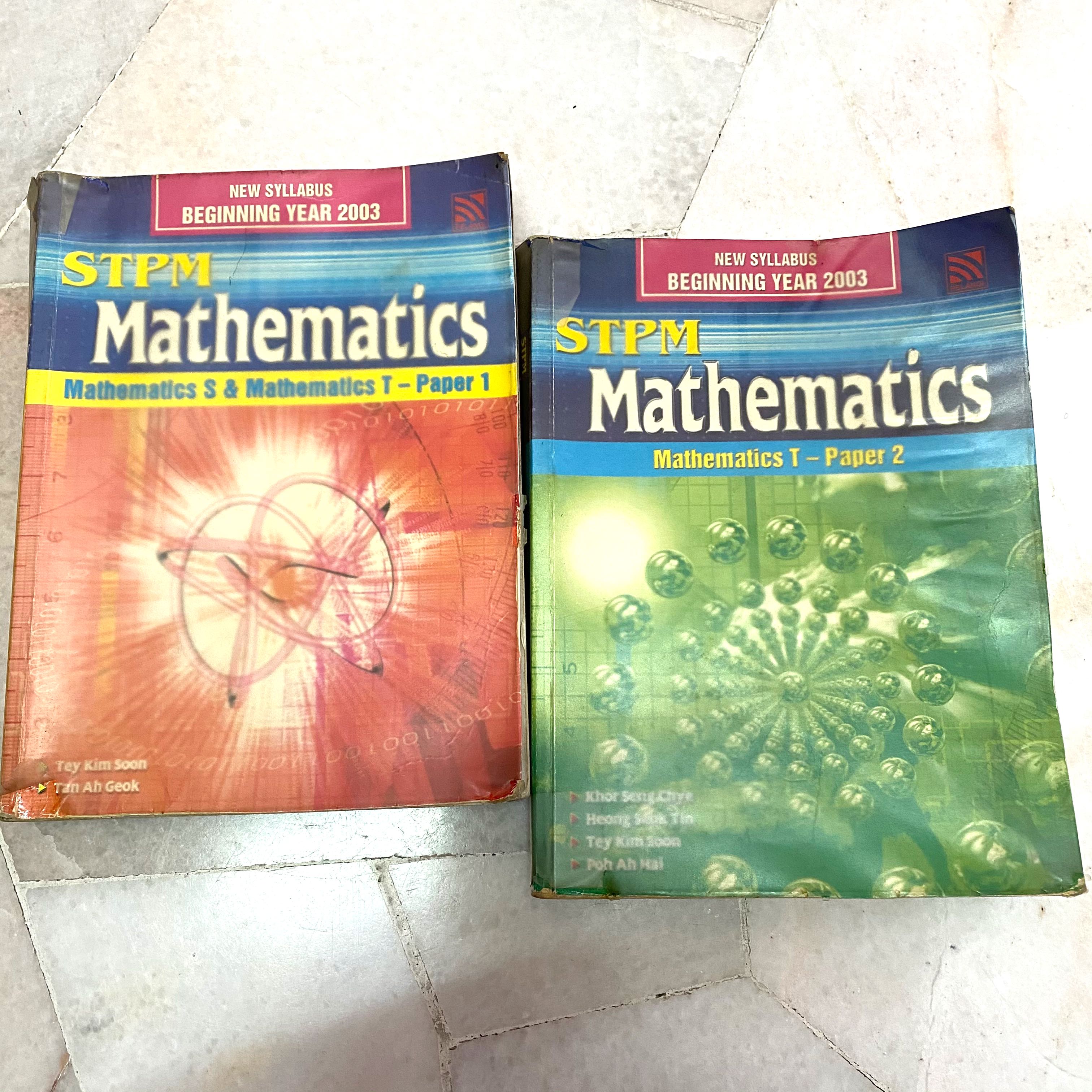 (SET) STPM Mathematics T Paper 1 & 2 Pelangi, Hobbies & Toys, Books ...