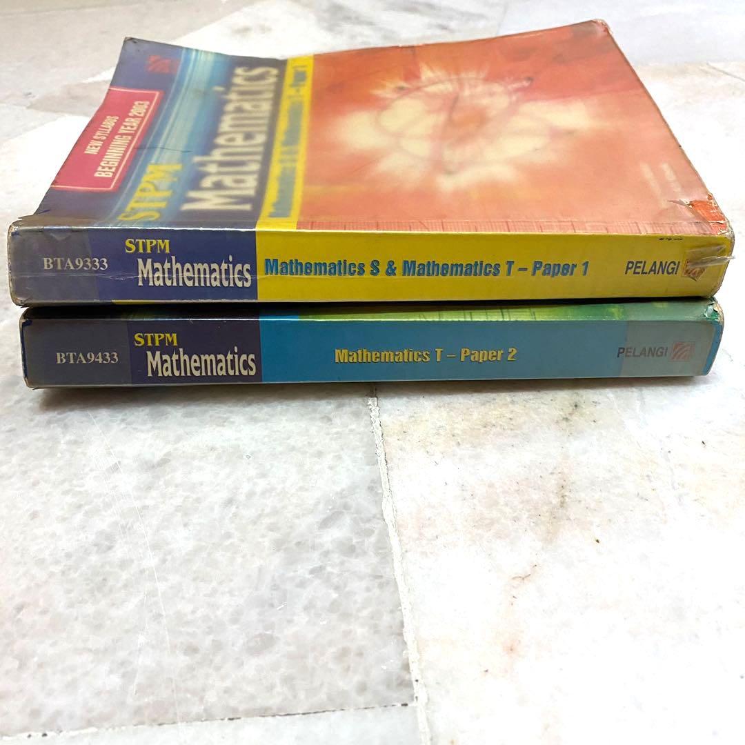 (SET) STPM Mathematics T Paper 1 & 2 Pelangi, Hobbies & Toys, Books ...