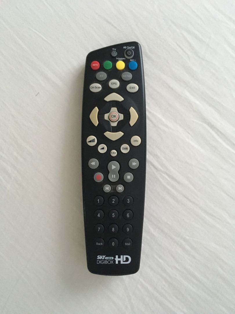 Sky Cable Remote Control, TV & Home Appliances, TV & Entertainment, TV ...