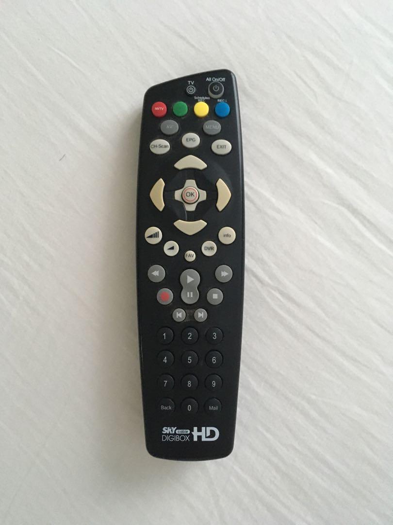 Sky Cable Remote Control, TV & Home Appliances, TV & Entertainment, TV ...