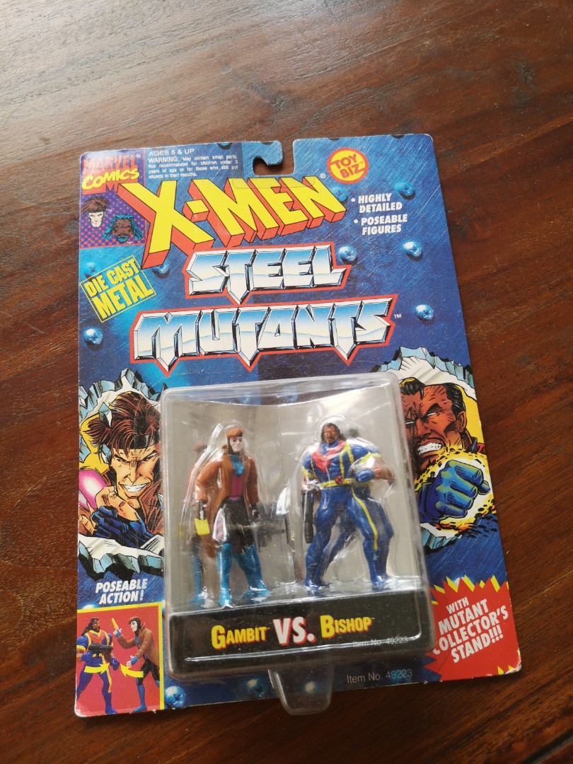 ToyBiz Vintage 1994 Marvel X-men Steel Mutants Die Cast Metal Figure ...