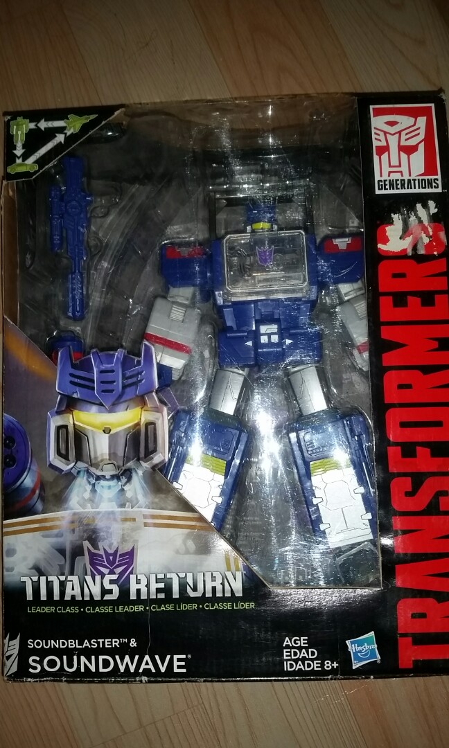 Transformers titan soundwave, Hobbies & Toys, Toys & Games on Carousell