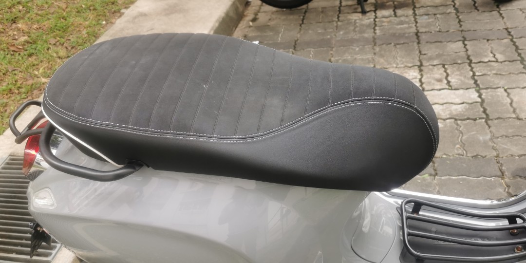 Vespa sprint seat, Motorcycles, Motorcycle Accessories on Carousell