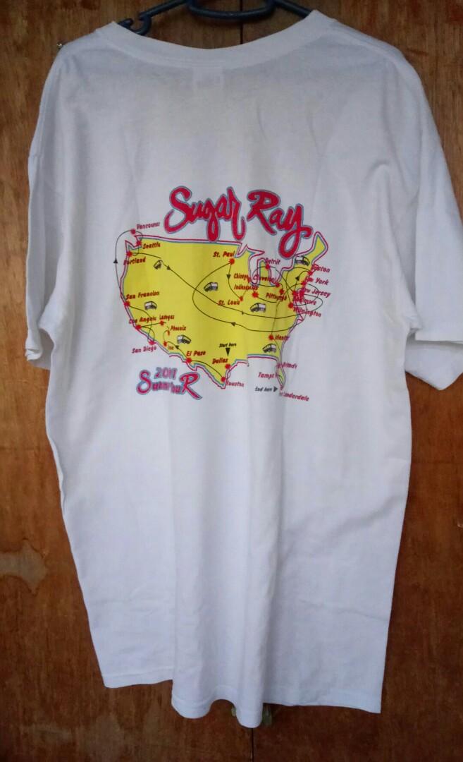 Vintage Sugar Ray band shirt, Men's Fashion, Tops & Sets, Tshirts ...