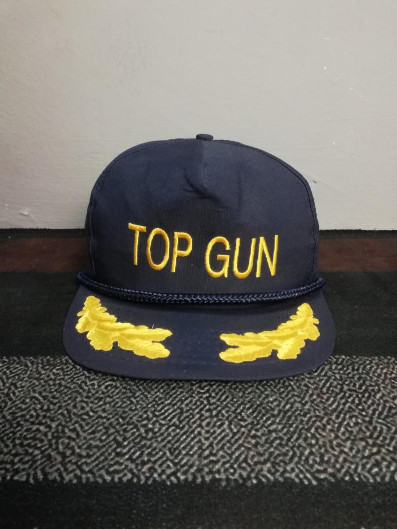 Vintage top gun bunga padi snapback cap, Men's Fashion, Watches & Accessories, Cap & Hats on ...