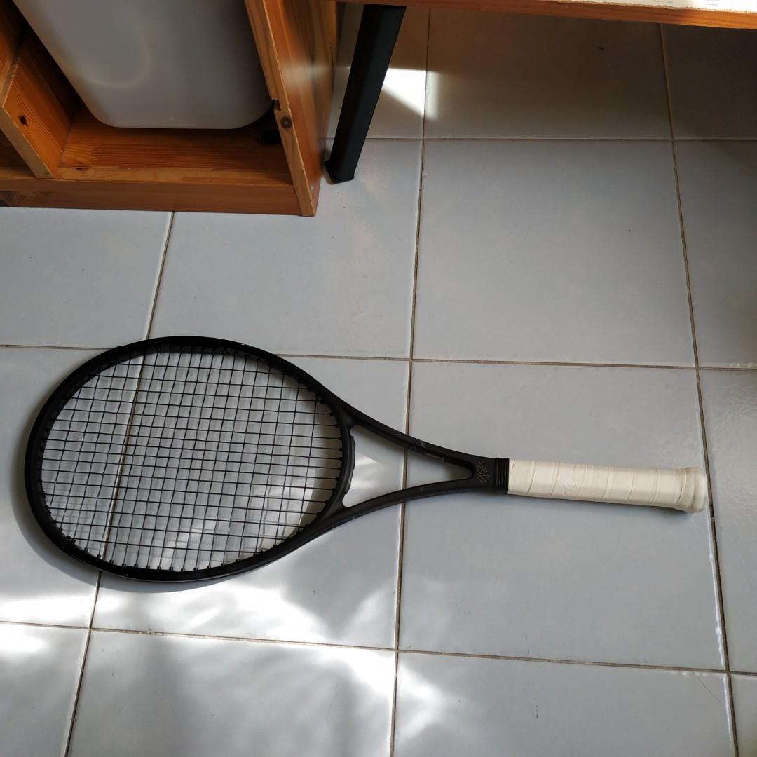 Wilson Pro Staff RF97 v11 Black, Sports Equipment, Sports & Games ...