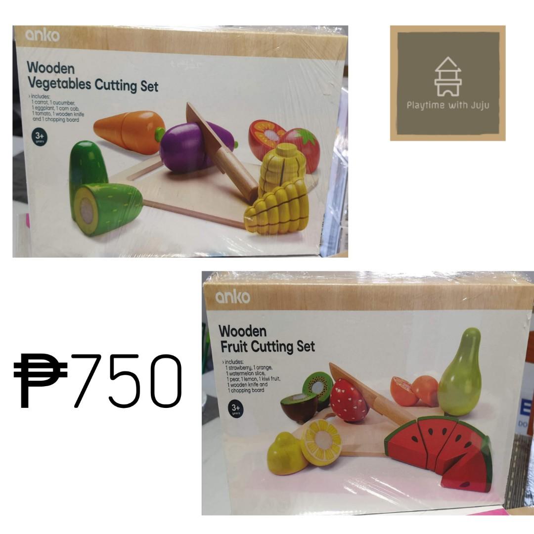 Anko Wooden Dollhouse Furniture Set / Wooden Dollhouse Dining / Wooden ...