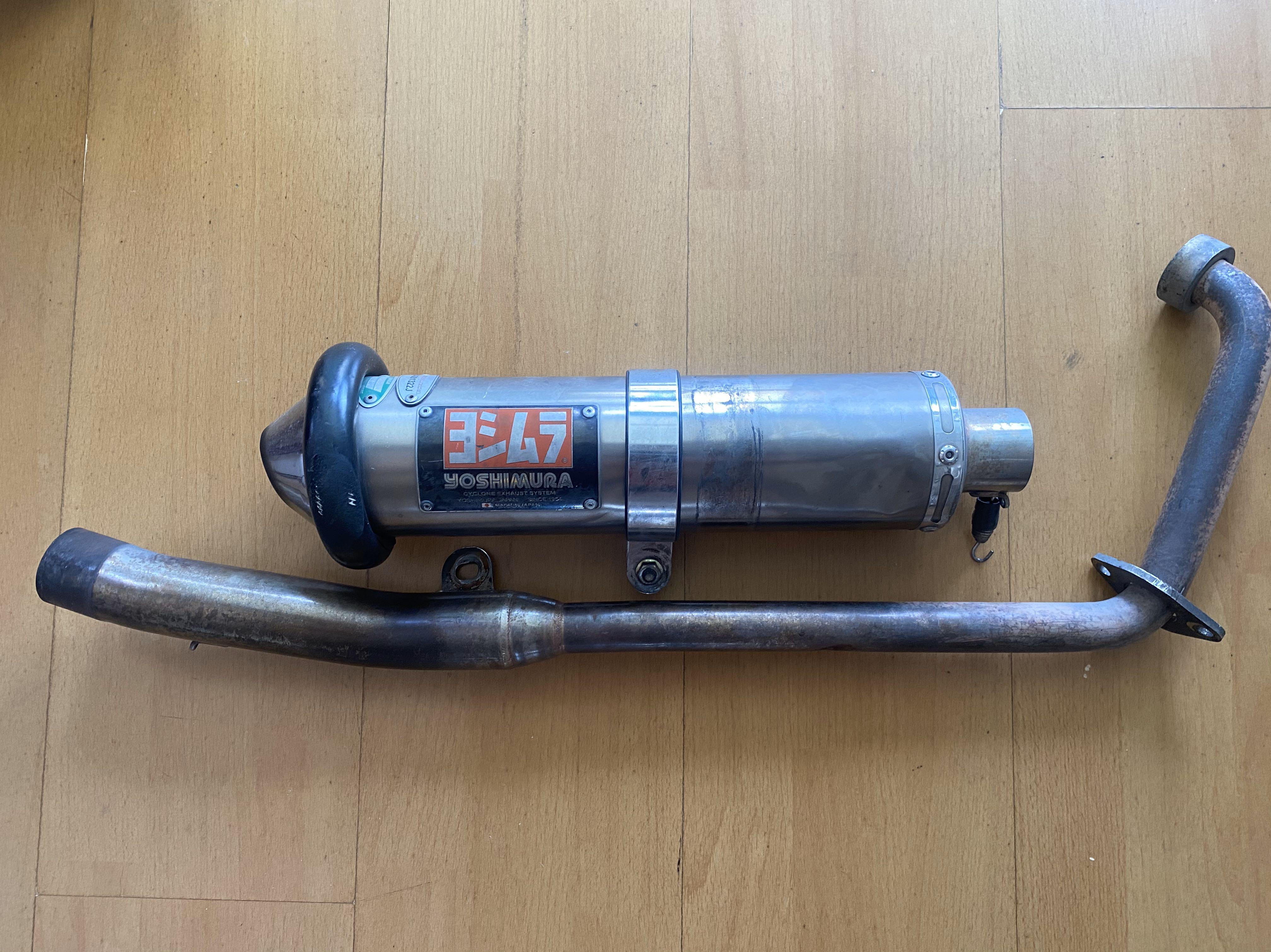 Yoshimura Roundcone Gen 1, Motorcycles, Motorcycle Accessories on Carousell