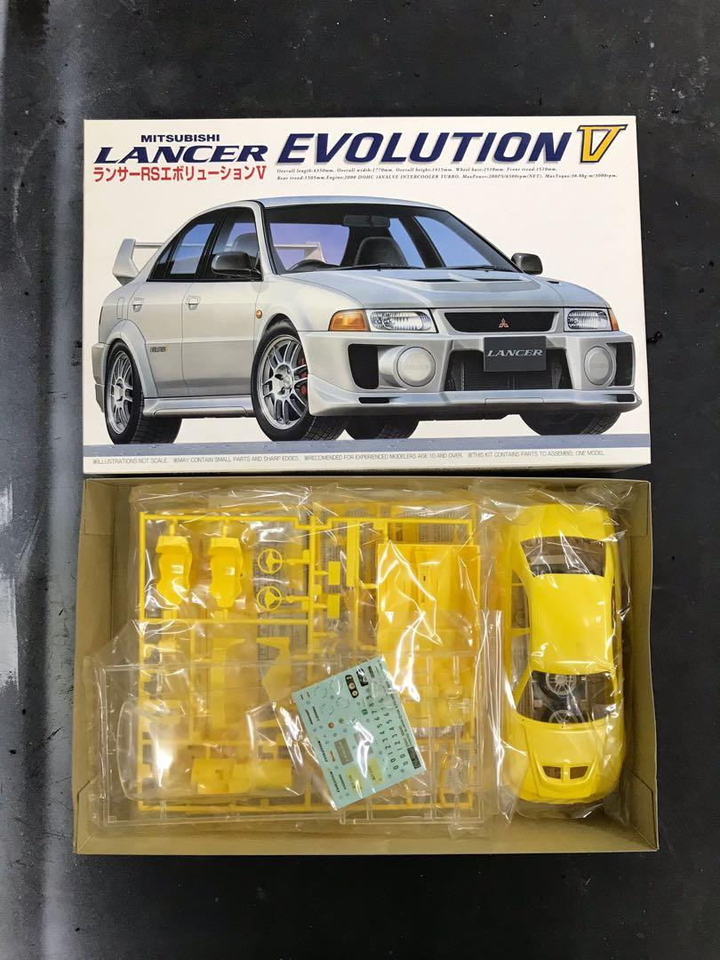 1/24 全新 Fujimi 三菱 Lancer Evolution RS 5代, 興趣及遊戲, 收藏品及紀念品, 明星周邊 - Carousell