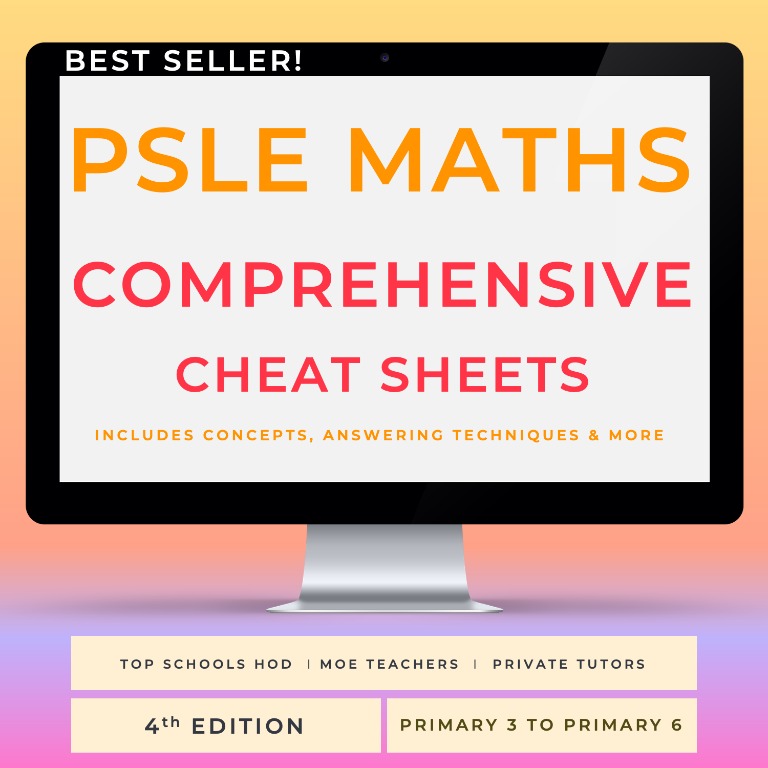 2021 Preparation For PSLE Maths - Comprehensive Notes/ Cheatsheets ...