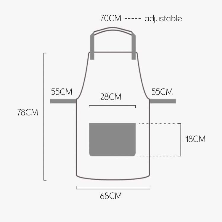 Nordic F Neck Apron, Furniture & Home Living, Kitchenware & Tableware ...