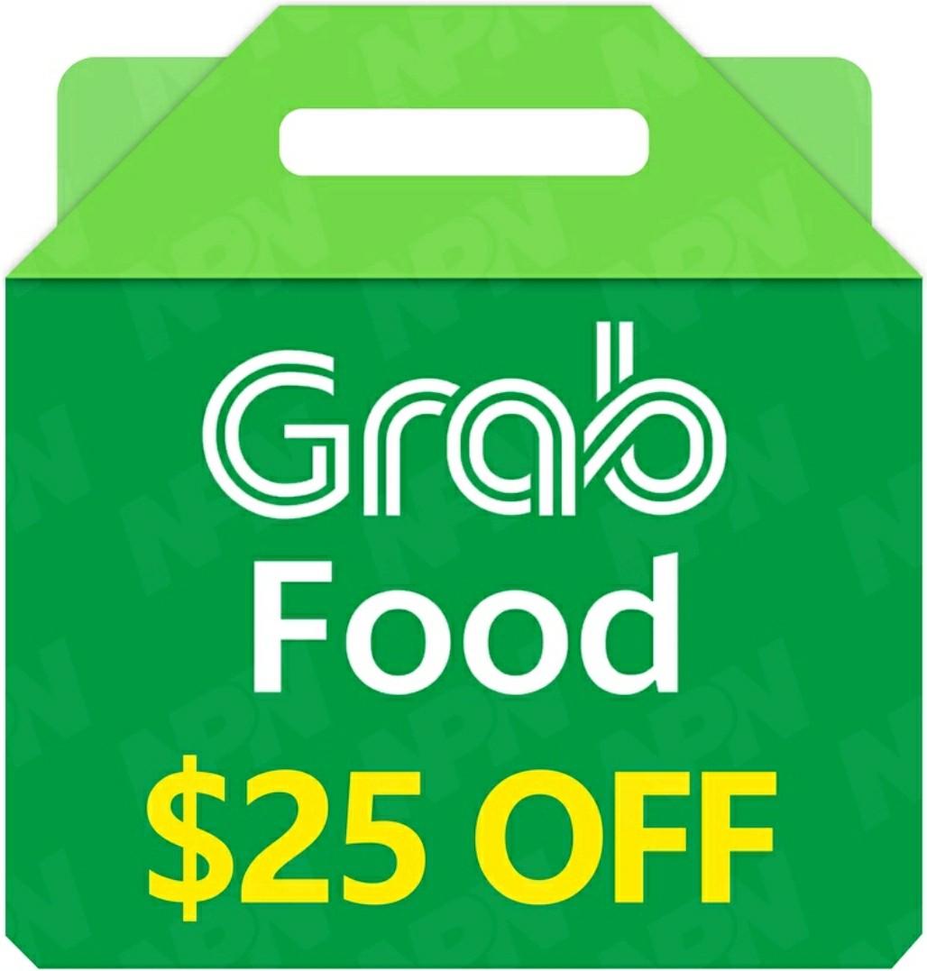 $25 Grab Food / Grabfood voucher for $20.90 (no nego), Tickets ...