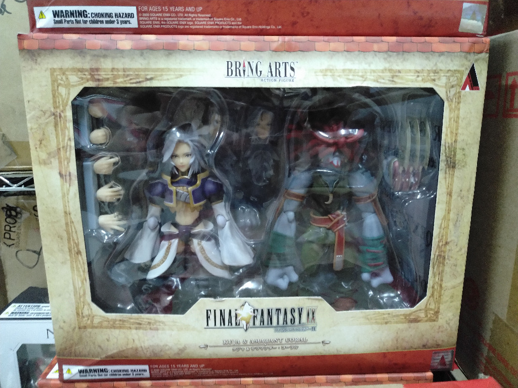 盒未開 最終幻想 正版 FF9 Square Enix Bring Arts Final Fantasy 9 IX Coral and ...