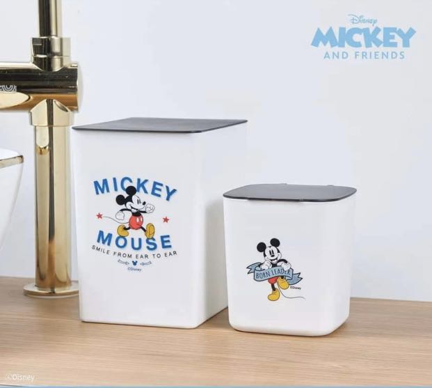 韓國代購 - Mickey x Daiso Mini Rubbish Bin, 傢俬＆家居, 其他 - Carousell