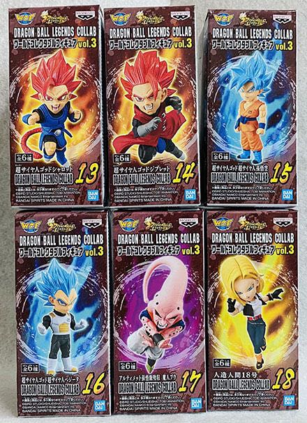 龍珠 超 WCF DWC 一番 LEGENDS COLLAB Vol.3 全6款 比達 杜拉格斯 超4 悟空 SMSP UG SHF 布洛 ...