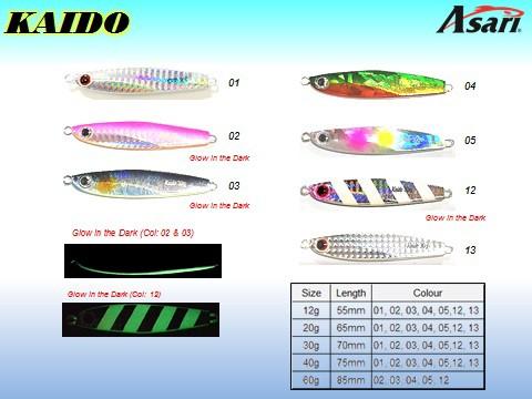 Asari Jig, KAIDO, Sports Equipment, Fishing on Carousell