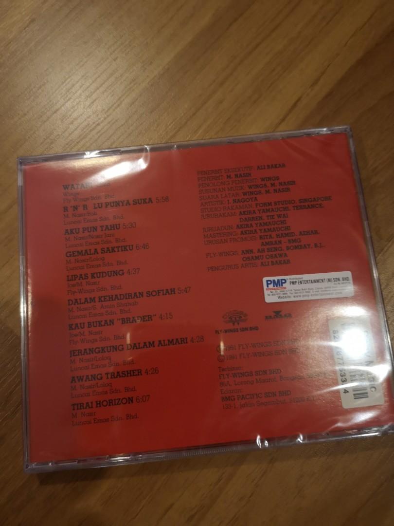 Tiada Lagi - CD Wings Jerangkung Dalam Almari BMG Baru Sealed, Hobbies ...