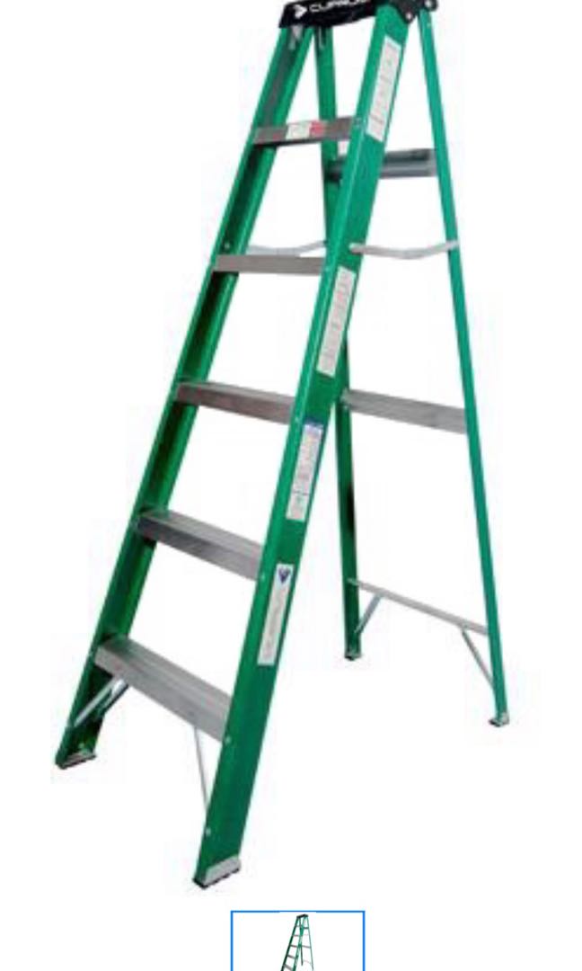 Cuprum Fiberglass Ladder, Everything Else on Carousell