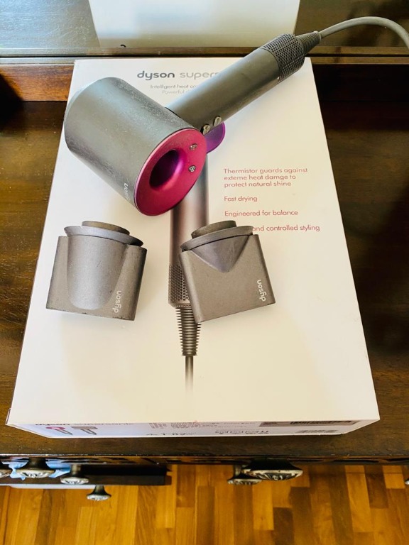 Dyson Supersonic Hairdryer HD01 with free stand, Beauty & Personal Care ...