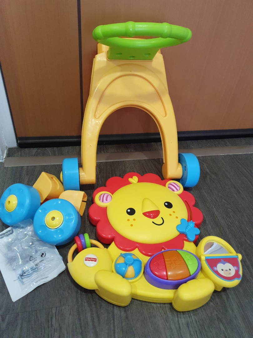 Fisher Price Musical Lion Walker, Babies & Kids, Infant Playtime on ...