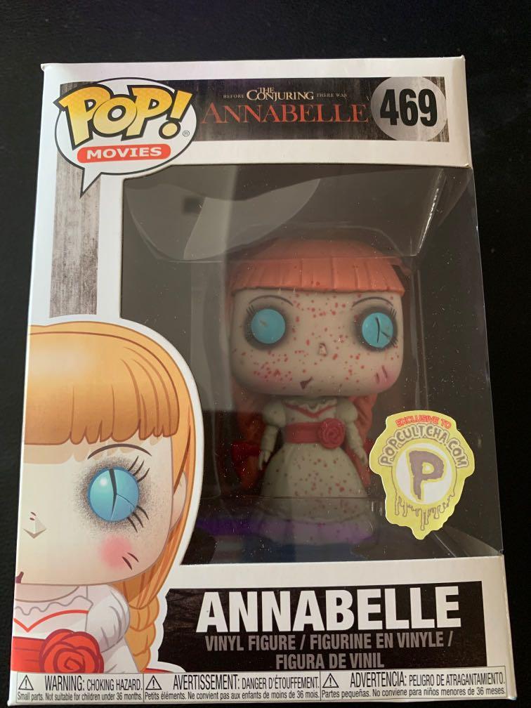 FUNKO POP ANNABELLE BLOOD SPLATTER POPCULTCHA EXCLUSIVE, Toys & Games ...
