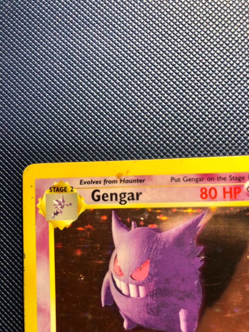 Gengar 5/62. Fossil. HP heavily played. Pokemon TCG cards, Hobbies ...