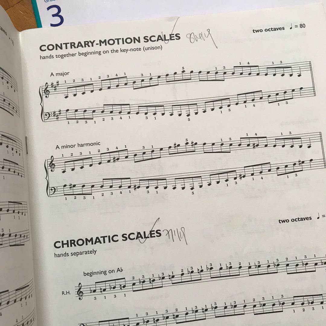 Grade 3 Piano ABRSM Books, Hobbies & Toys, Books & Magazines, Textbooks ...