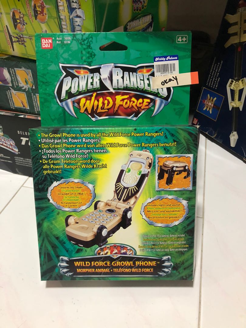 Growl Phone Power ranger wild force, Hobbies & Toys, Toys & Games on ...