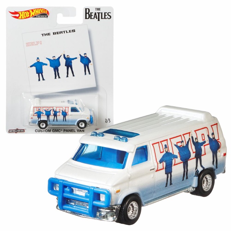 Hot Wheels The Beatles Custom GMC Panel Van 1/64 Scale Die-cast Car ...