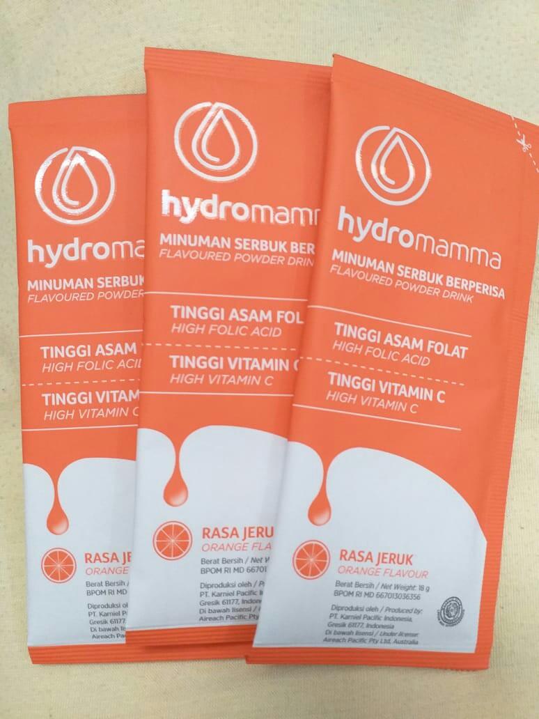 HYDROMAMMA minuman serbuk berperisa rasa mixed berry kelapa jeruk ...