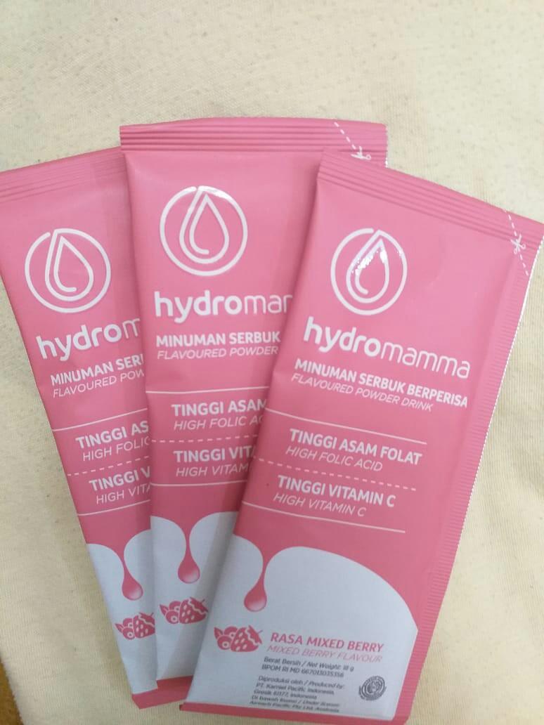HYDROMAMMA minuman serbuk berperisa rasa mixed berry kelapa jeruk ...