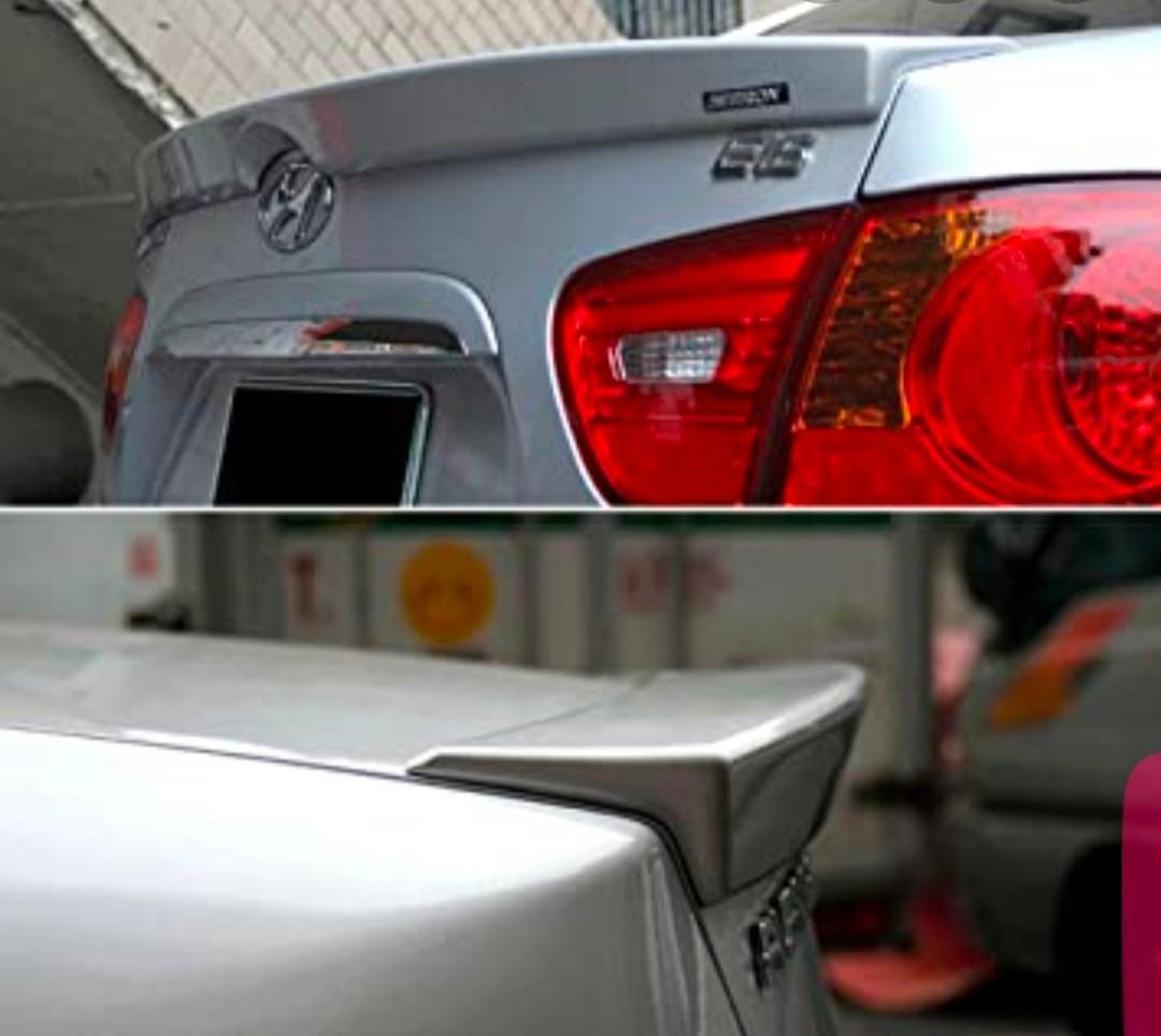 Hyundai Avante Boot Lip, Car Accessories, Accessories on Carousell