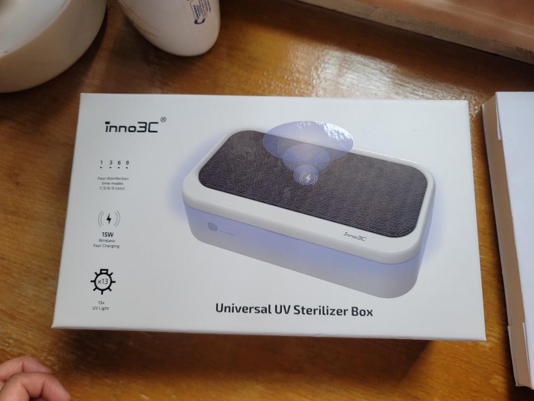 Inno 3C universal UV sterlizer box, 手提電話, 電話及其他裝置配件, 其他電子周邊配件及產品 - Carousell