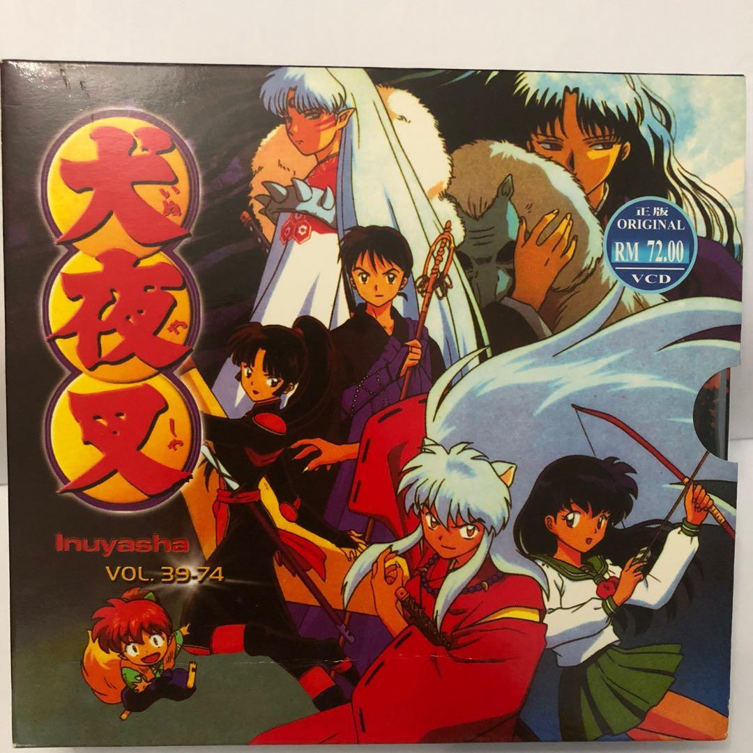 Inuyasha VCD Boxsets Ep. 1-138, Music & Media, CD's, DVD's, & Other ...
