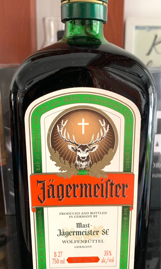 Jagermeister 750ml, Food & Drinks, Alcoholic Beverages on Carousell