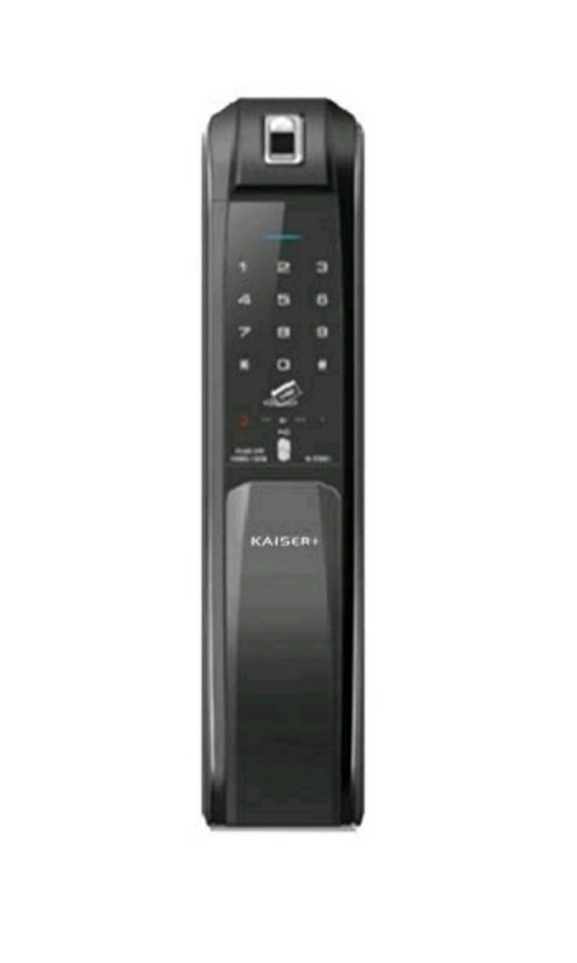 Kaiser push pull digital door lock, Furniture & Home Living, Security ...