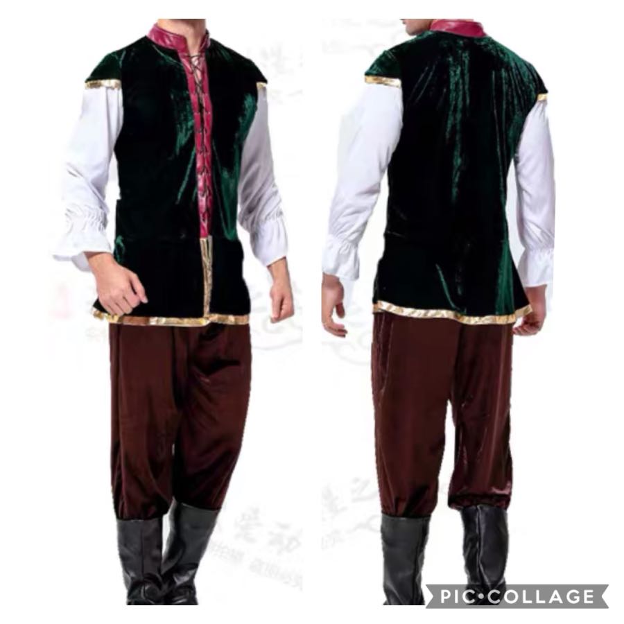 Kristoff costume frozen costume Halloween costume movie costume, Men's ...