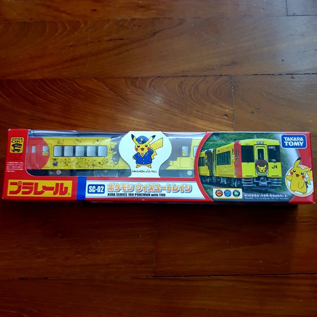 Tomica Limited SC02 Plarail Pokemon with you Motorised Train, Hobbies ...