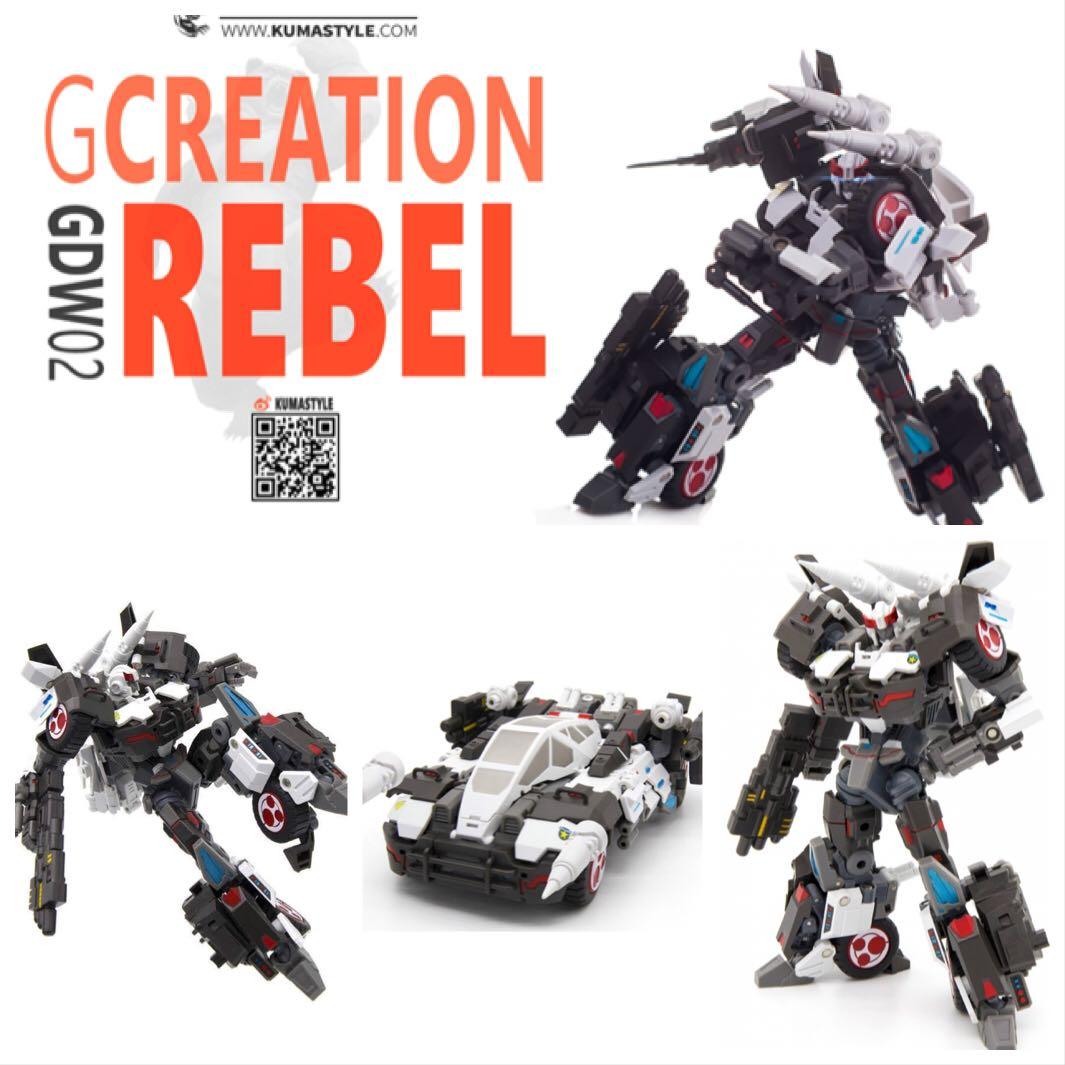 Transformers GCreation G-Creation - GDW-02 GDW02 Rebel (aka Masterpiece ...