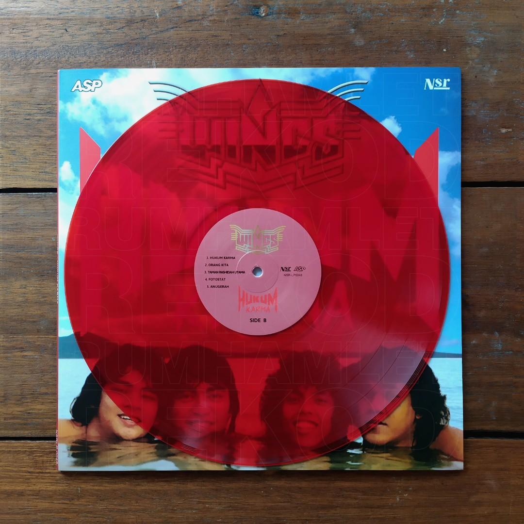 Lp Wings Hukum Karma Red Vinyl Hobbies And Toys Music And Media Cds
