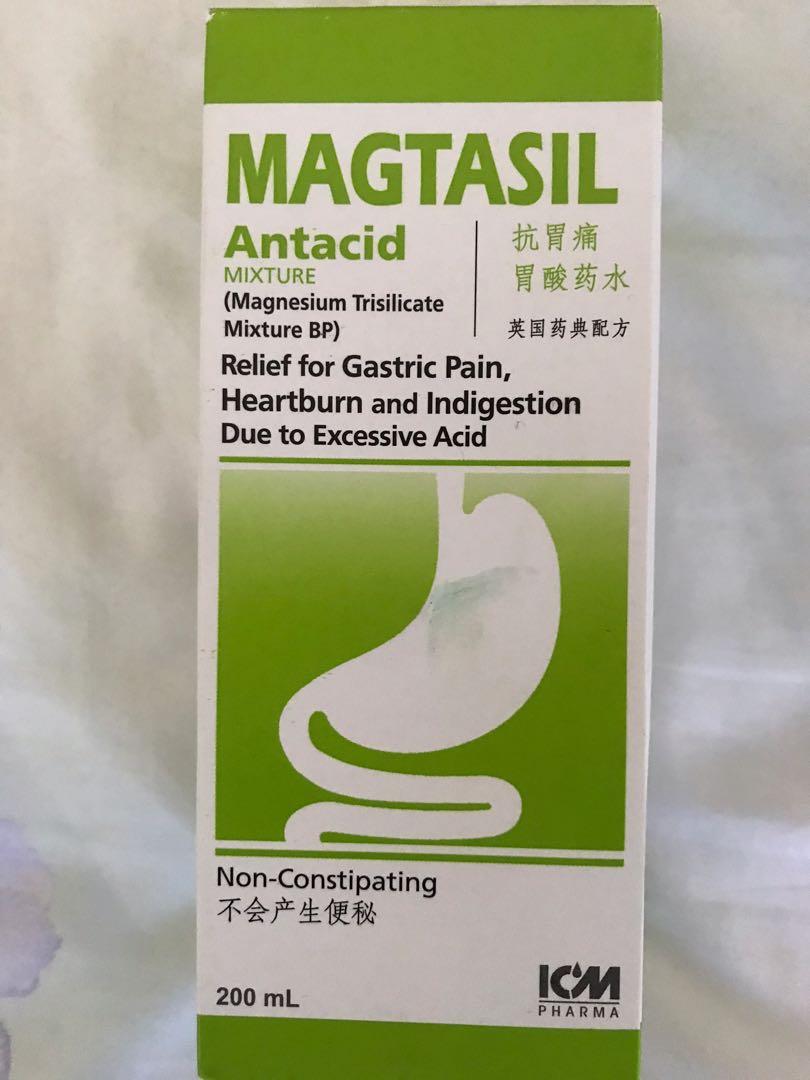 Magtasil Antacid Relief for Gastric Pain, Health & Beauty, Bath & Body ...