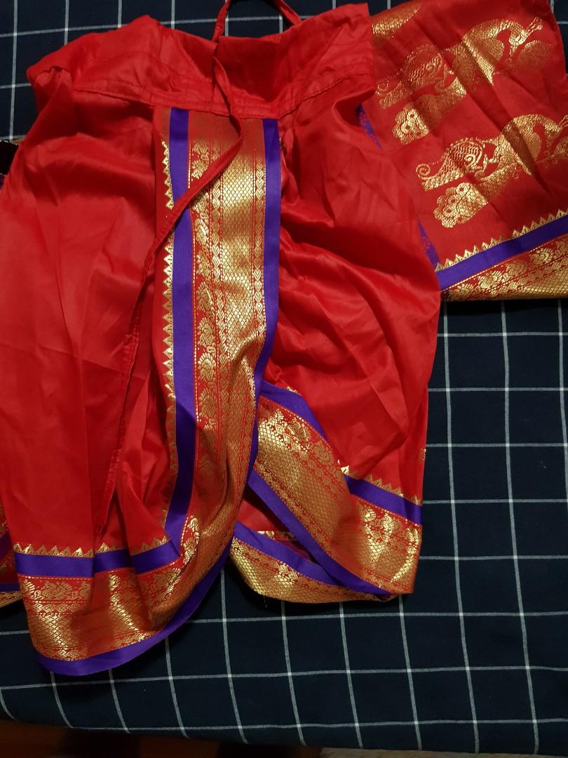 New Maharashtrian Navari Saari ready made set for baby girl, Babies ...