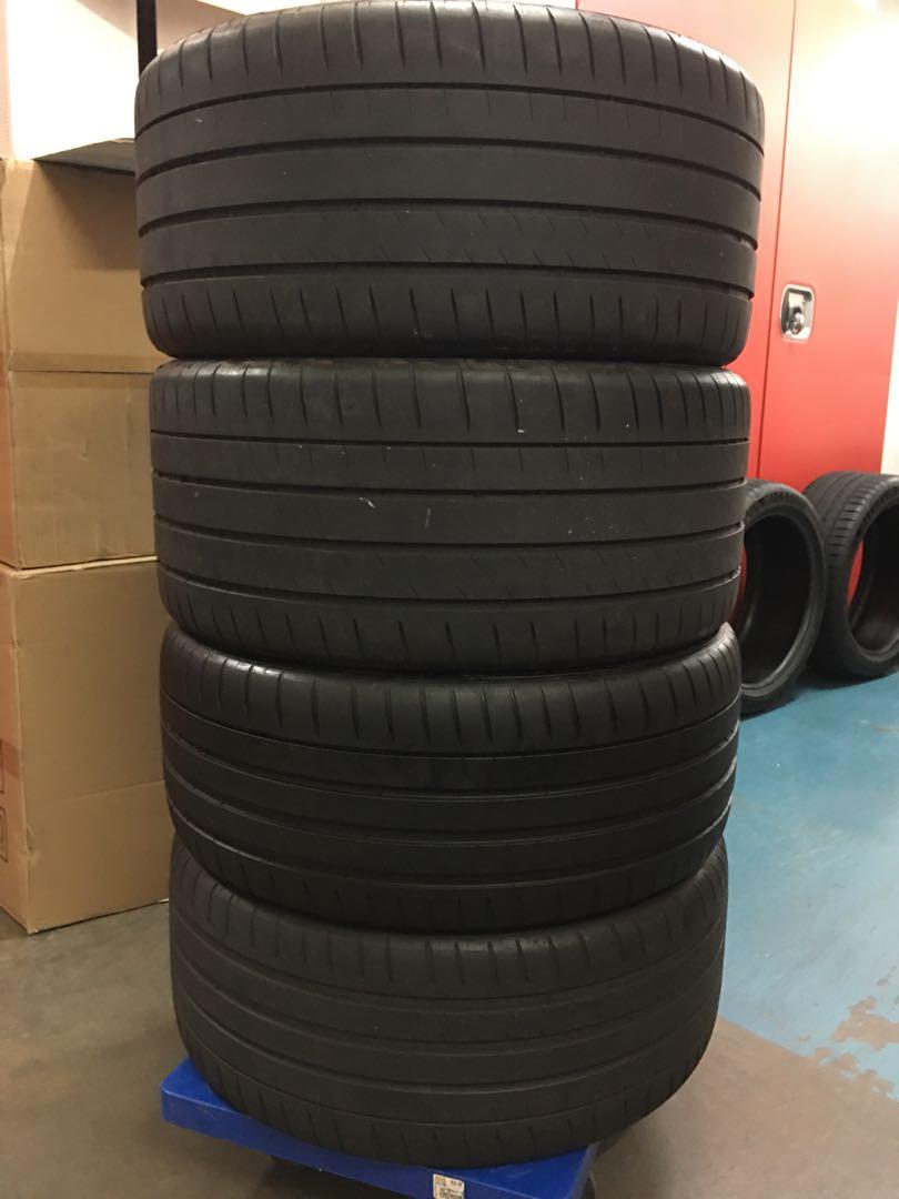 Michelin PS4S staggered 19”, Car Accessories, Tyres & Rims on Carousell