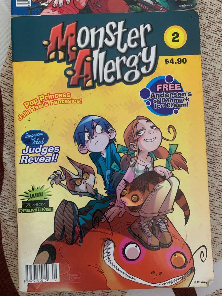 Monster Allergy: Book 2&3, Hobbies & Toys, Books & Magazines, Fiction ...