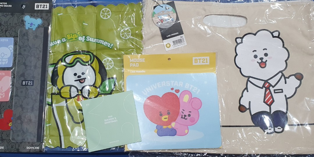 [ONHAND] Official BTS and BT21 Items (BT21 x Royche Secret Box Tingi ...