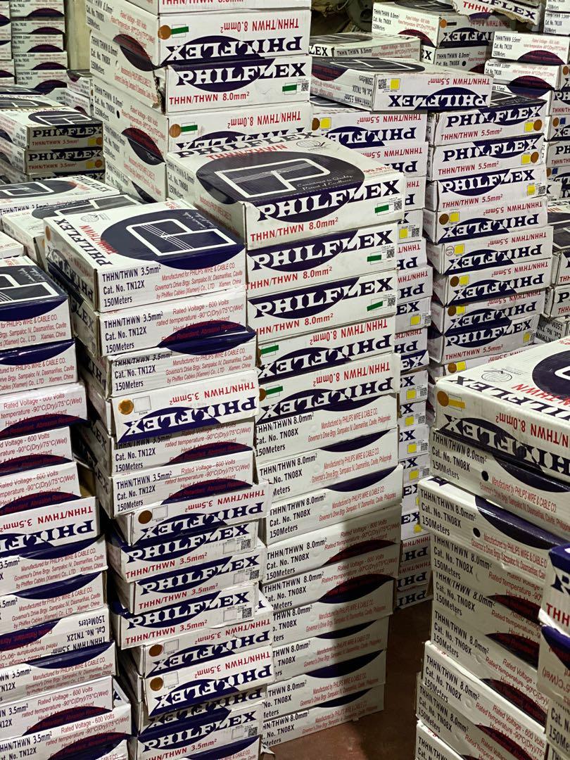 Philflex thhn wires, Commercial & Industrial, Construction & Building ...